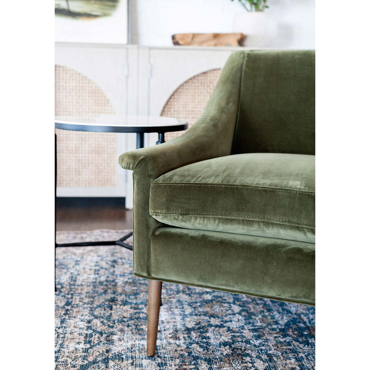 Olive Accent Chair – Wallpaper Your World