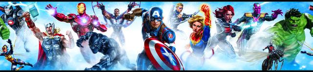 AVENGERS PEEL & STICK BORDER – Wallpaper Your World